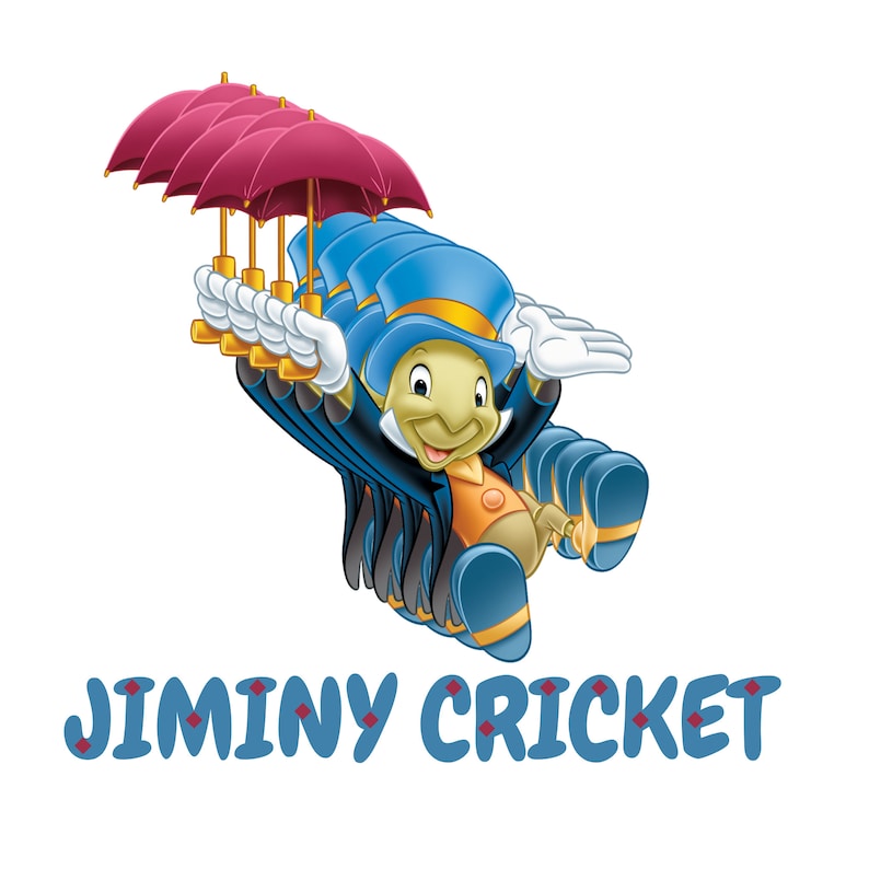Jiminy Cricket Png Clipart, Jiminy Cricket Reflection Design, Pinocchio ...