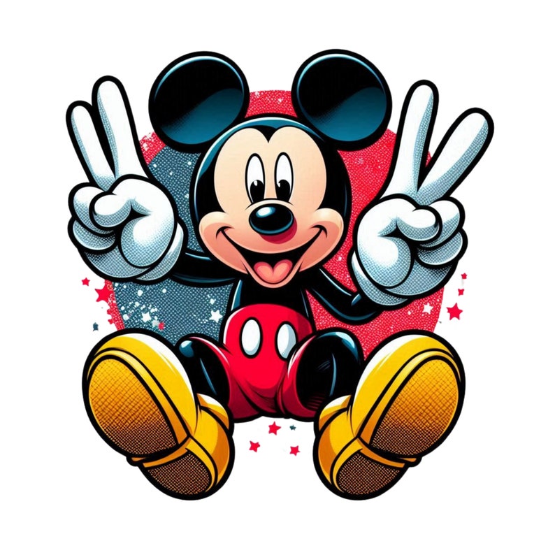 Mickey Mouse Png Clipart, Mickey Mouse Victory, Mickey Mouse Design ...