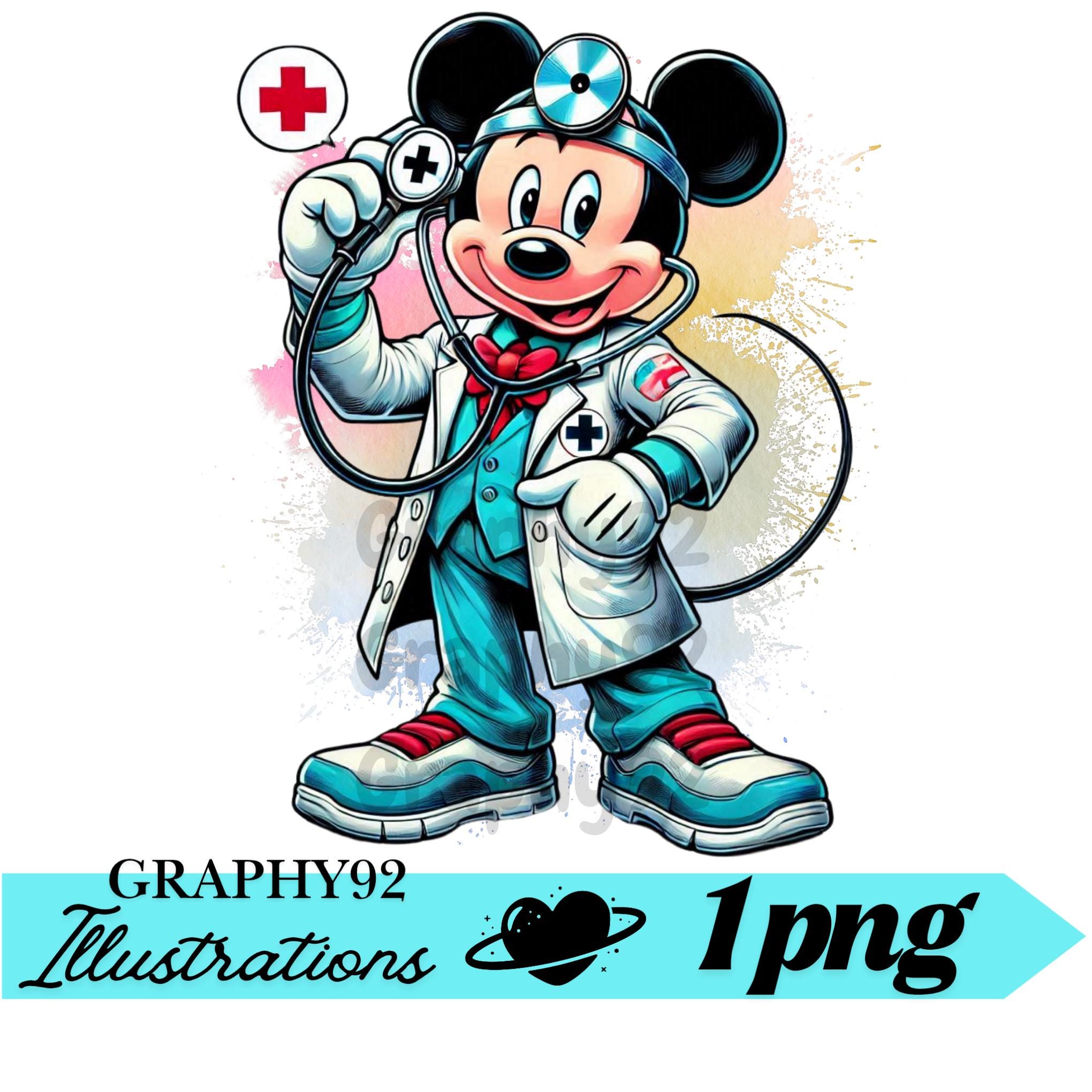 Doctor Mickey Mouse, Mickey Mouse Png Clipart, Mickey Mouse Doctor ...