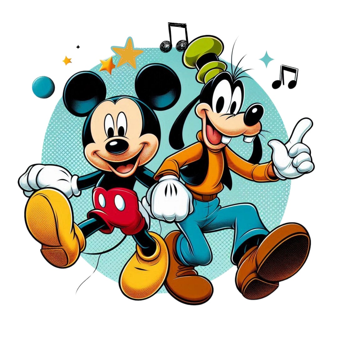 Mickey Mouse and Goofy Png Clipart, Mickey Mouse Png, Goofy Png ...