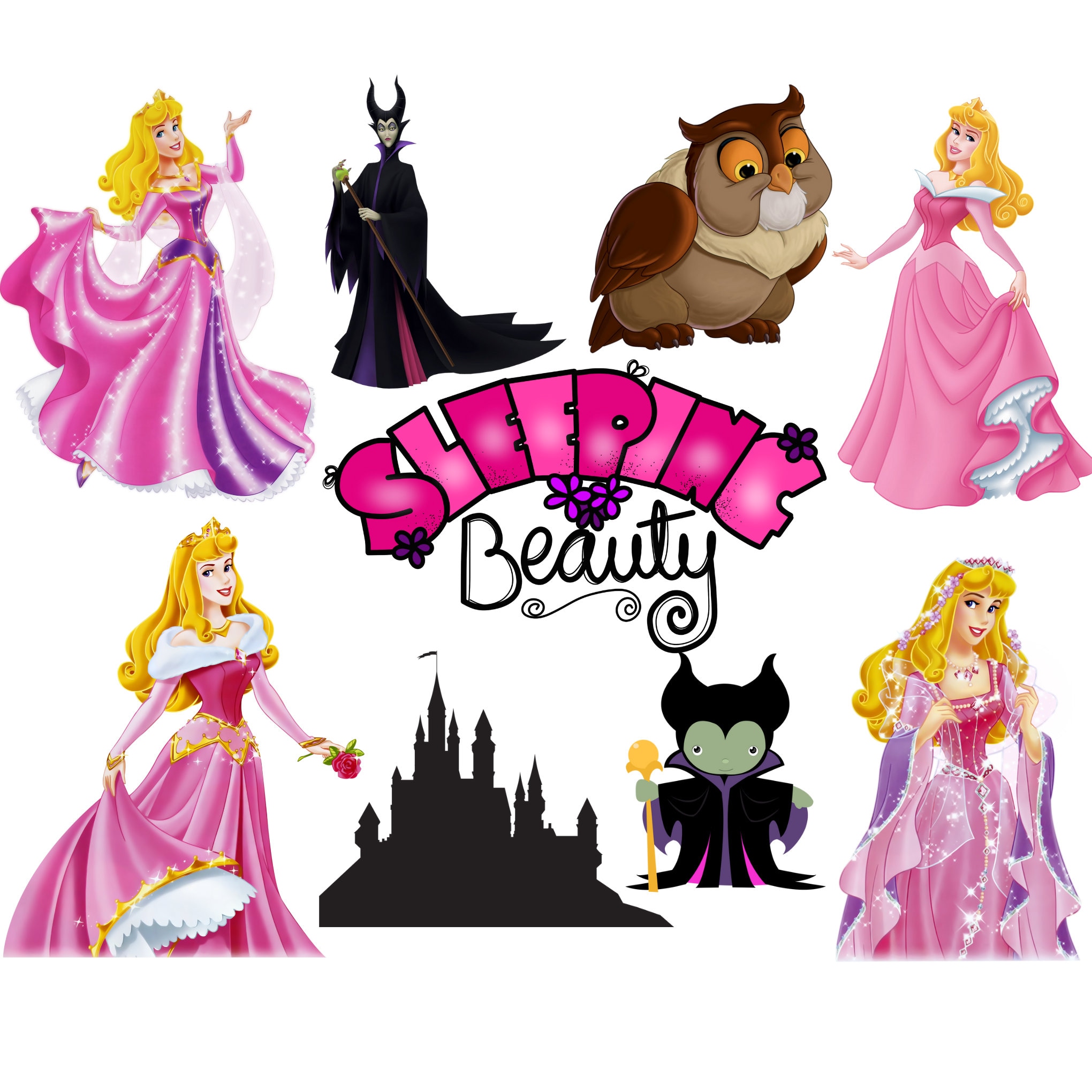 Sleeping Beauty Clip Art