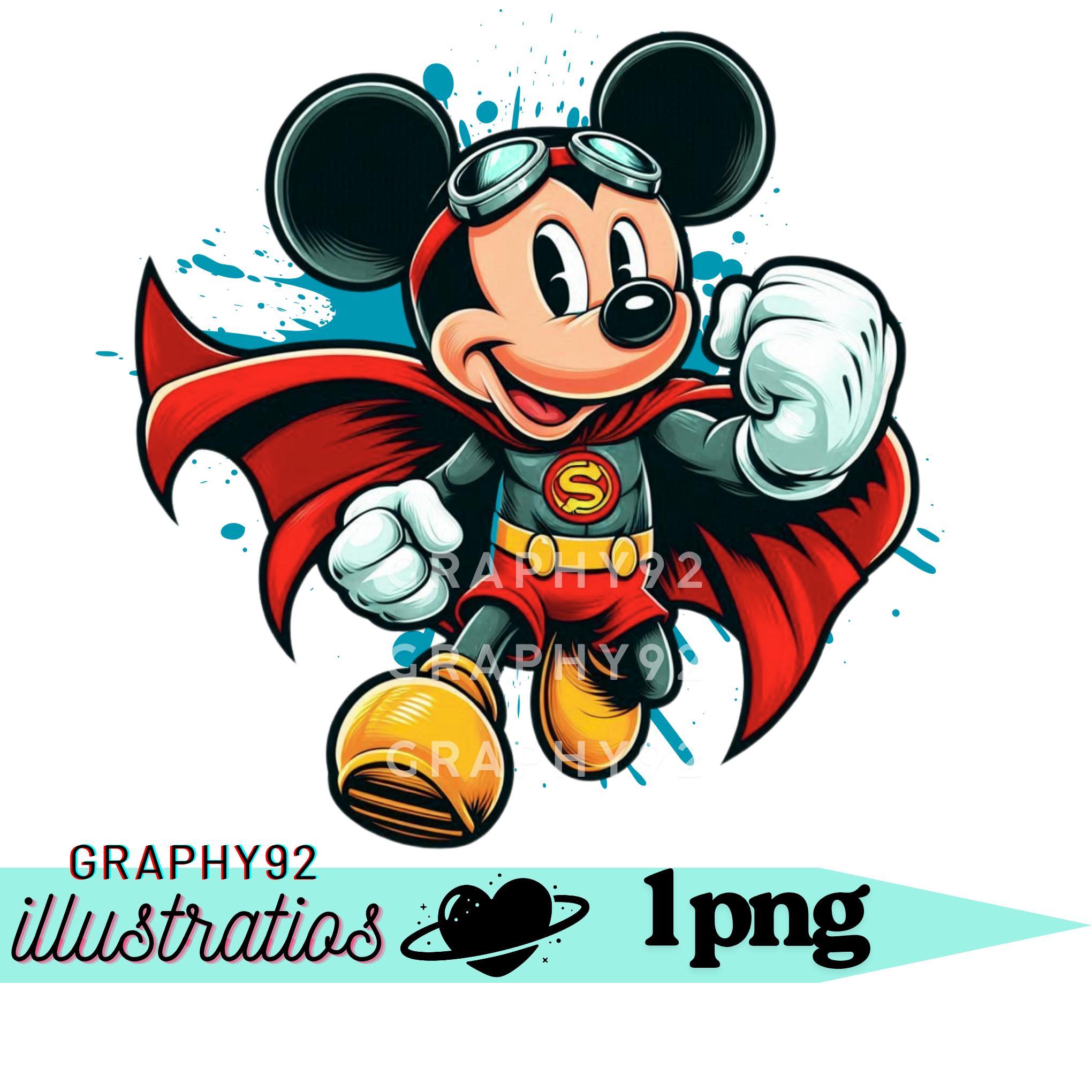 Mickey Mouse Super Hero Mickey Mouse Png Clipart Hero Mickey Mouse