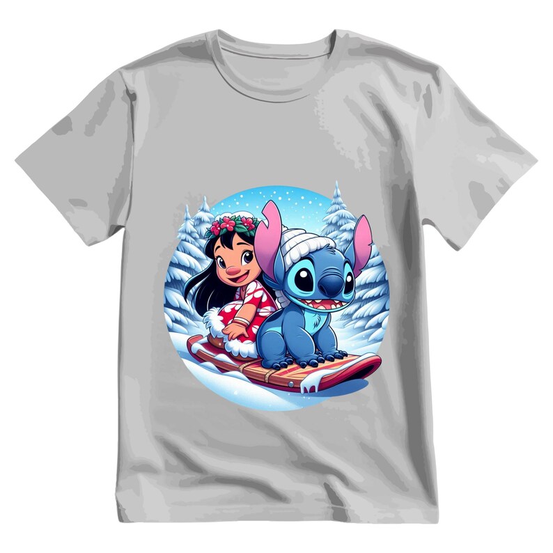 Lilo and Stitch Png Clipart, Lilo Png, Cute Stitch Image, Stitch Winter ...