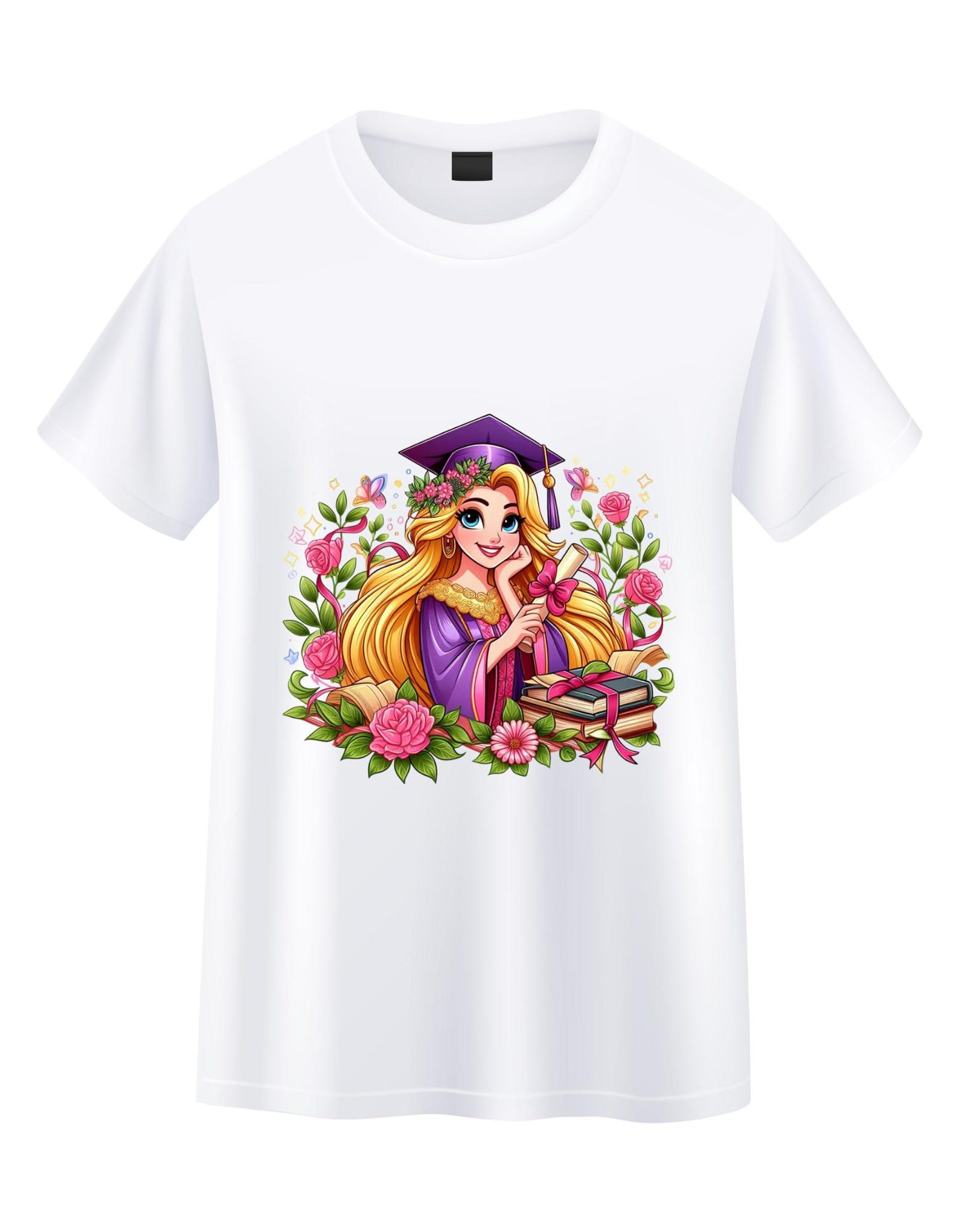 Princess Rapunzel Graduation Design, Rapunzel Png Clipart, Tangled Png ...