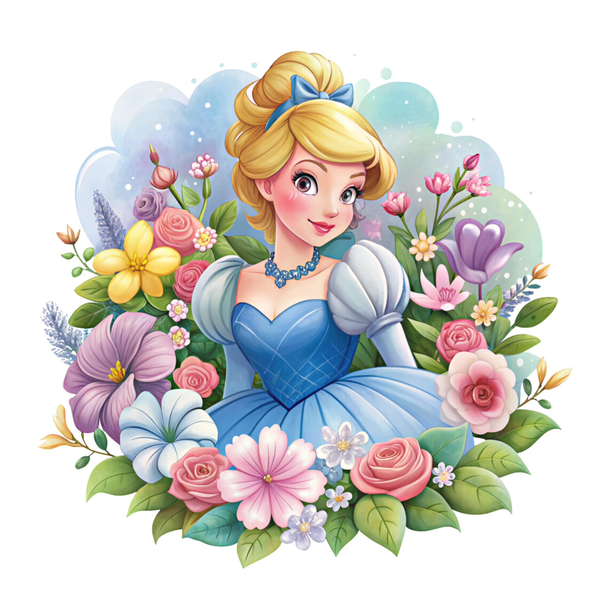 Cartoon Princess Cinderella