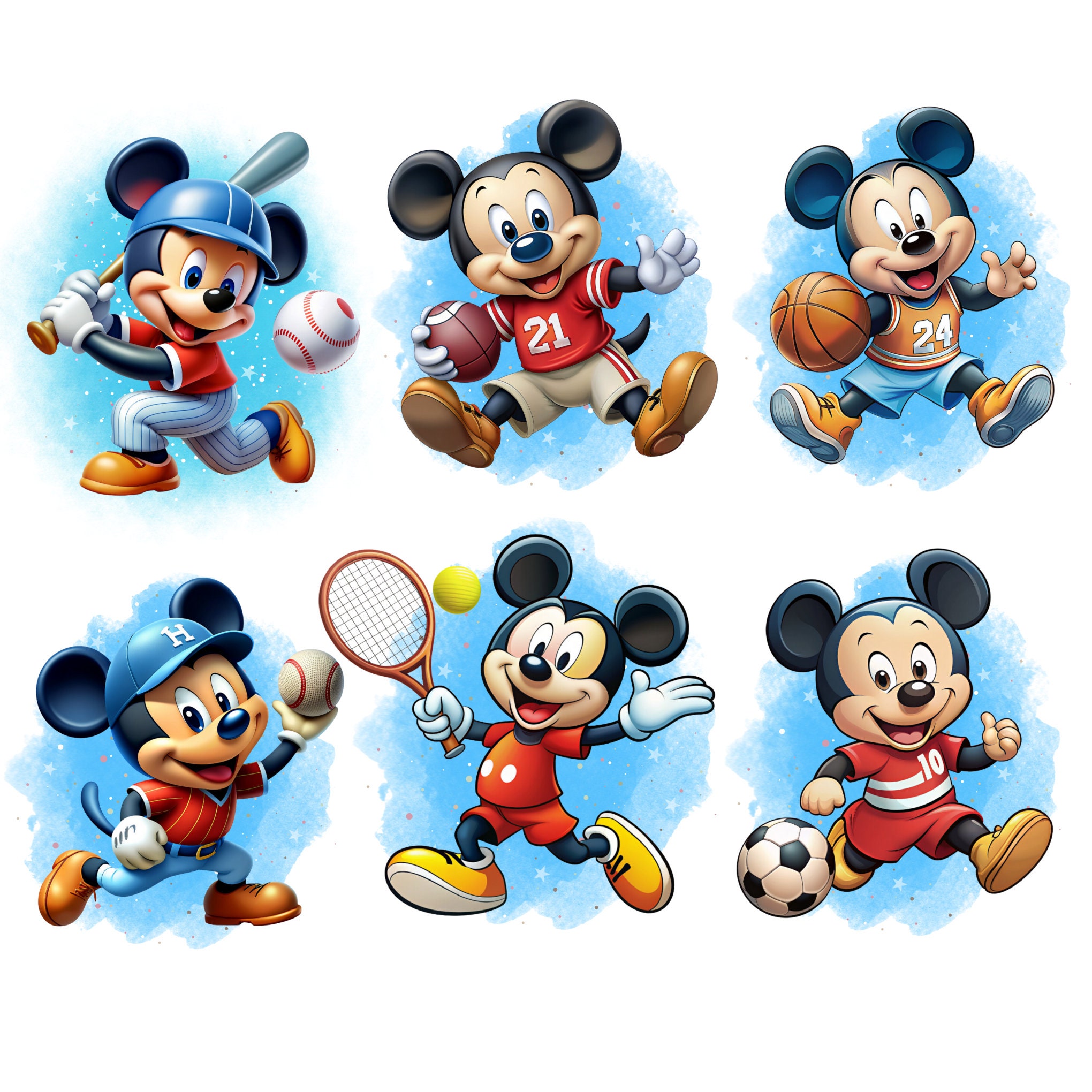 Mickey Mouse Png Bundle, Mickey Mouse Sports, Mickey Mouse Png Clipart ...