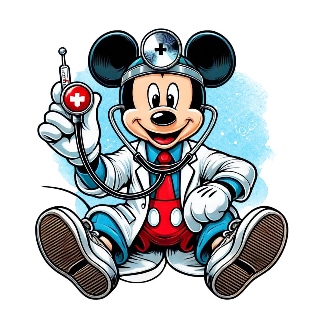 Mickey Mouse Png Clipart, Mickey Mouse Doctor Design, Mickey Mouse ...