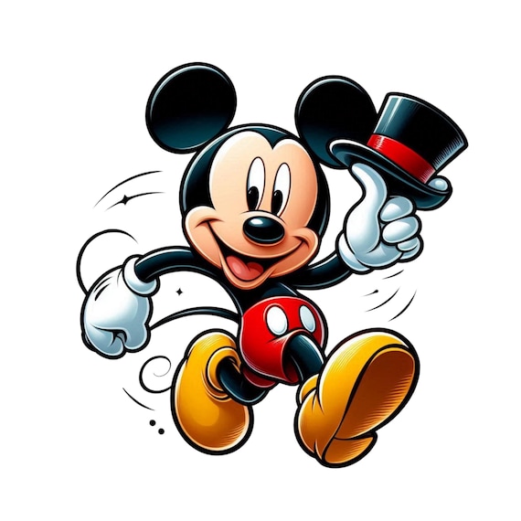 Mickey Mouse Shoes Clipart