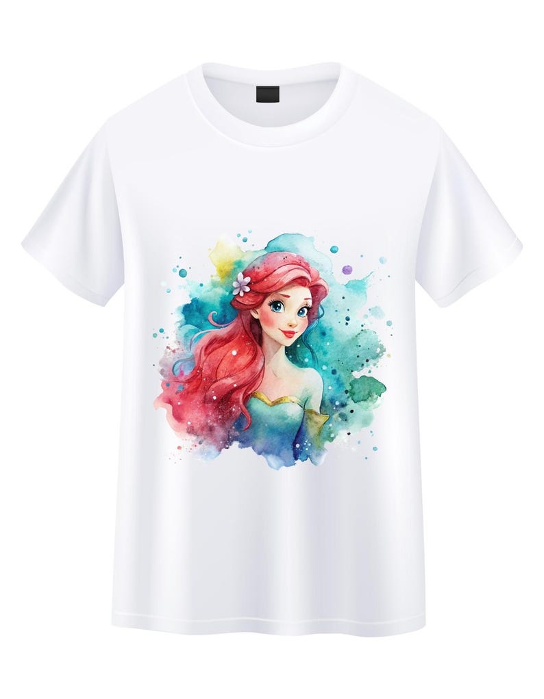 Princess Ariel Hand Drawn, Princess Ariel Png, the Little Mermaid Png ...