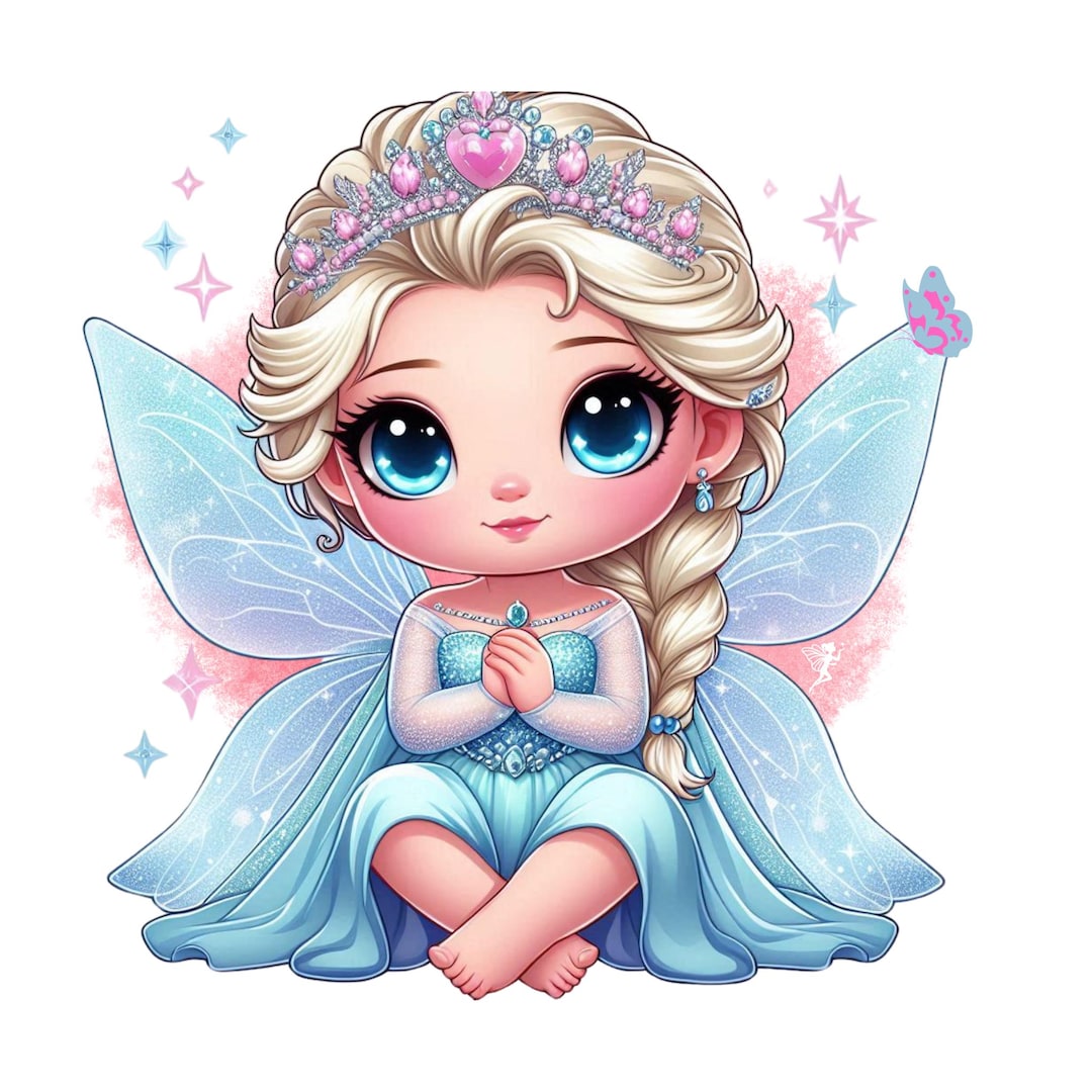 Princess Elsa Fairy Design, Frozen Elsa Png Clipart, Baby Elsa Png ...