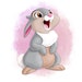 Bambi Thumper Rabbit Watercolour Background, Thumper Png Clipart, Bambi ...