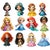 Cute Princess Png Bundle, All Princesses Package, Princess Clipart ...