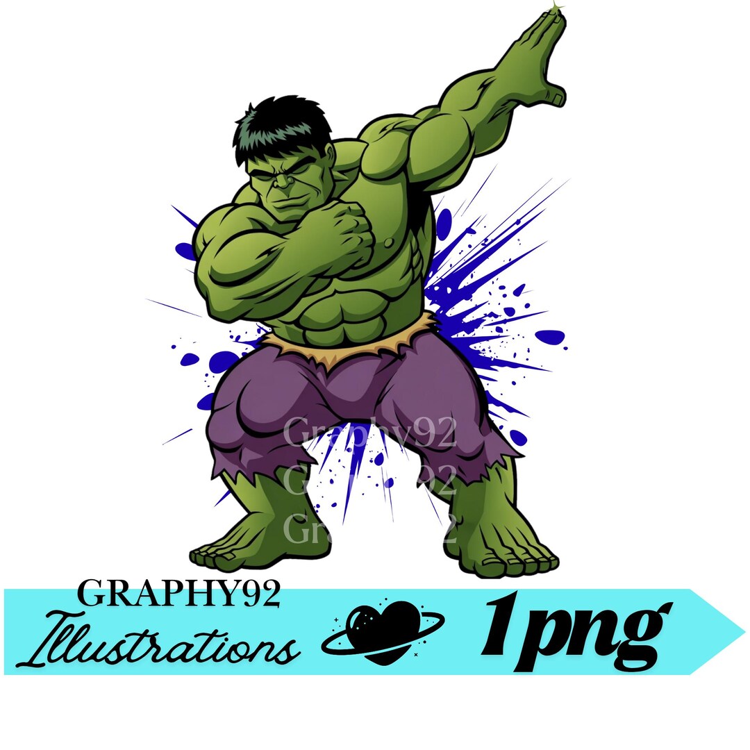 Hulk Png Clipart, Super Hero Png, Hulk Dabbing, Hulk Shirt Design ...