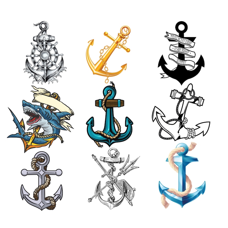 Anchor Clip Art - Etsy