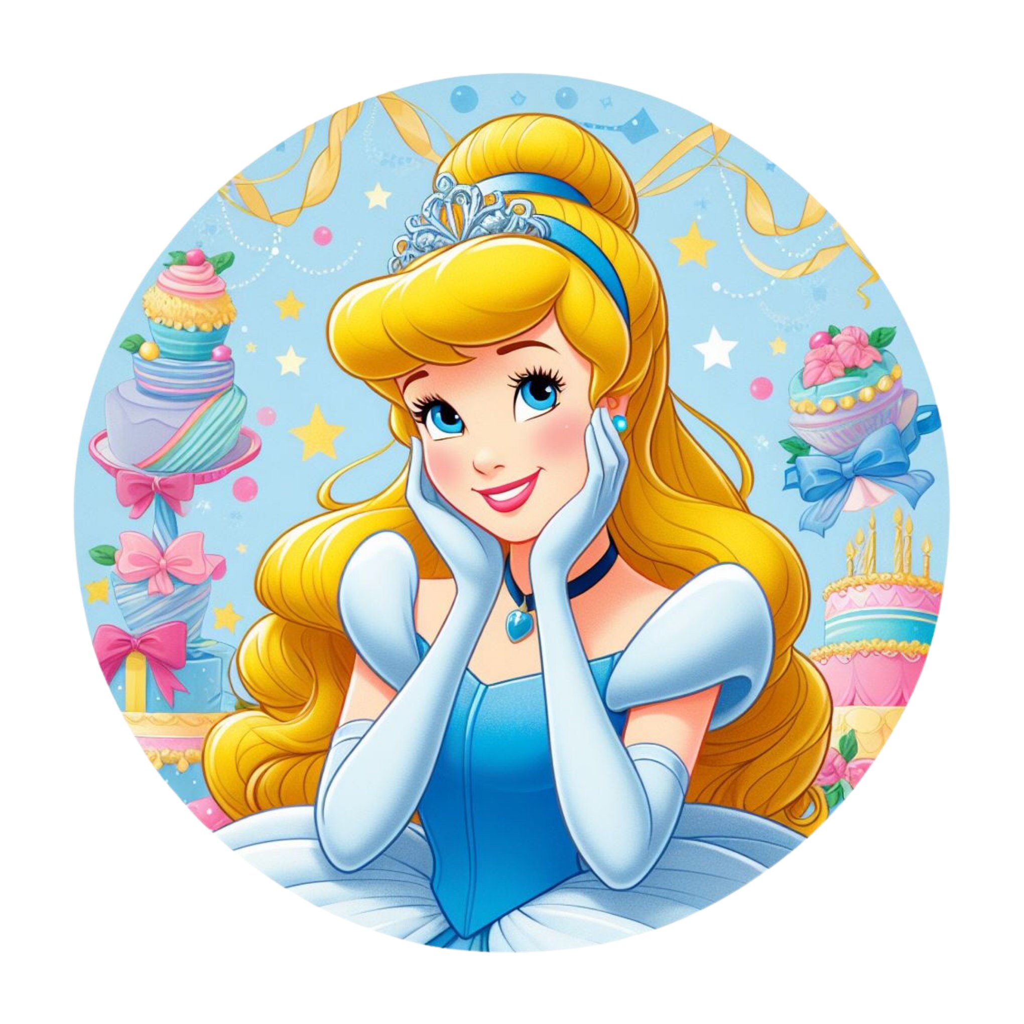Cinderella Birthday Design, Cinderella Png Clipart, Princess Birthday ...