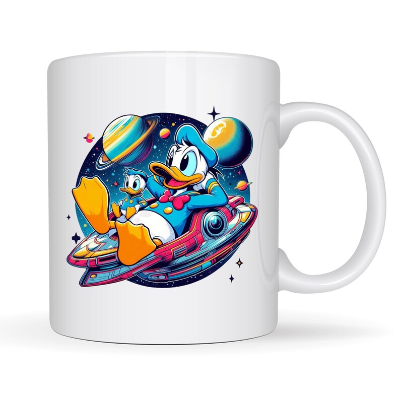Donald Duck in Space, Donald Duck Png Clipart, Mickey Mouse Friends ...
