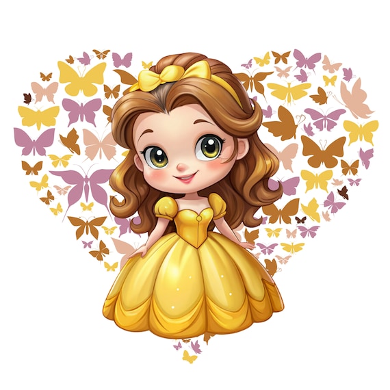 Dibujo De La Cara De La Princesa Bella Princesas De Disney, Lista