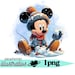 Mickey Mouse Png Clipart, Mickey Mouse Winter, Snow, Watercolor ...