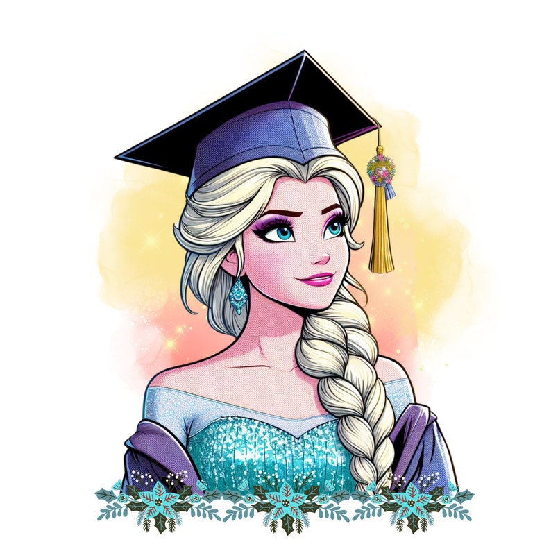 Princess Elsa Graduation Design, Princess Elsa Png Clipart, Frozen ...