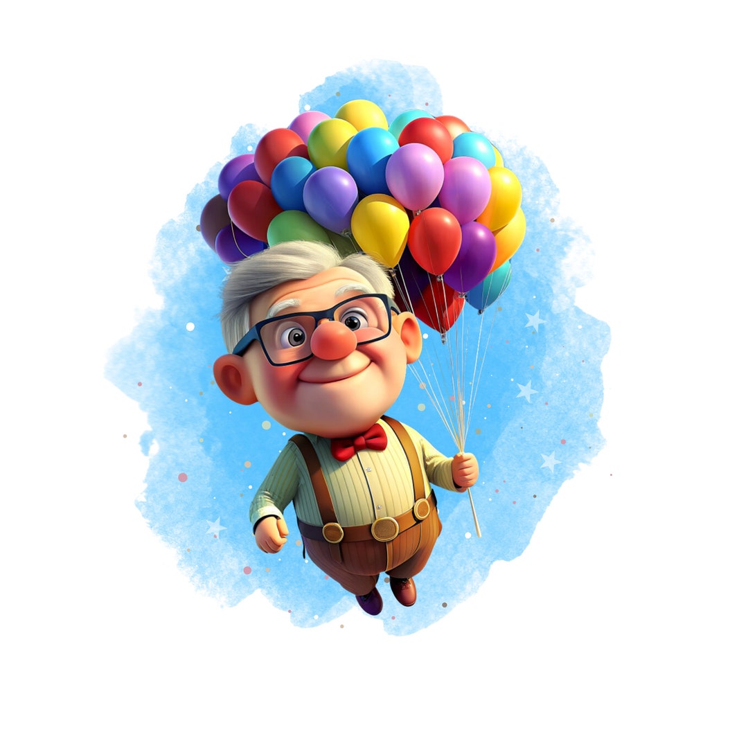 Up Png Clipart, up Carl Fredricksen Png, up Balloon House, Instant ...
