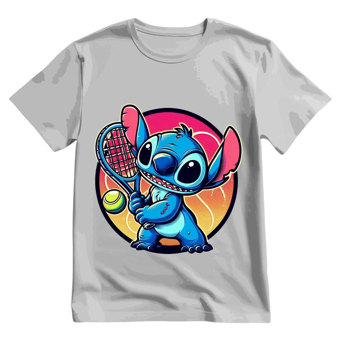 Stitch Tennis Player, Stitch Png Clipart, Cute Stitch Image, Lilo and ...