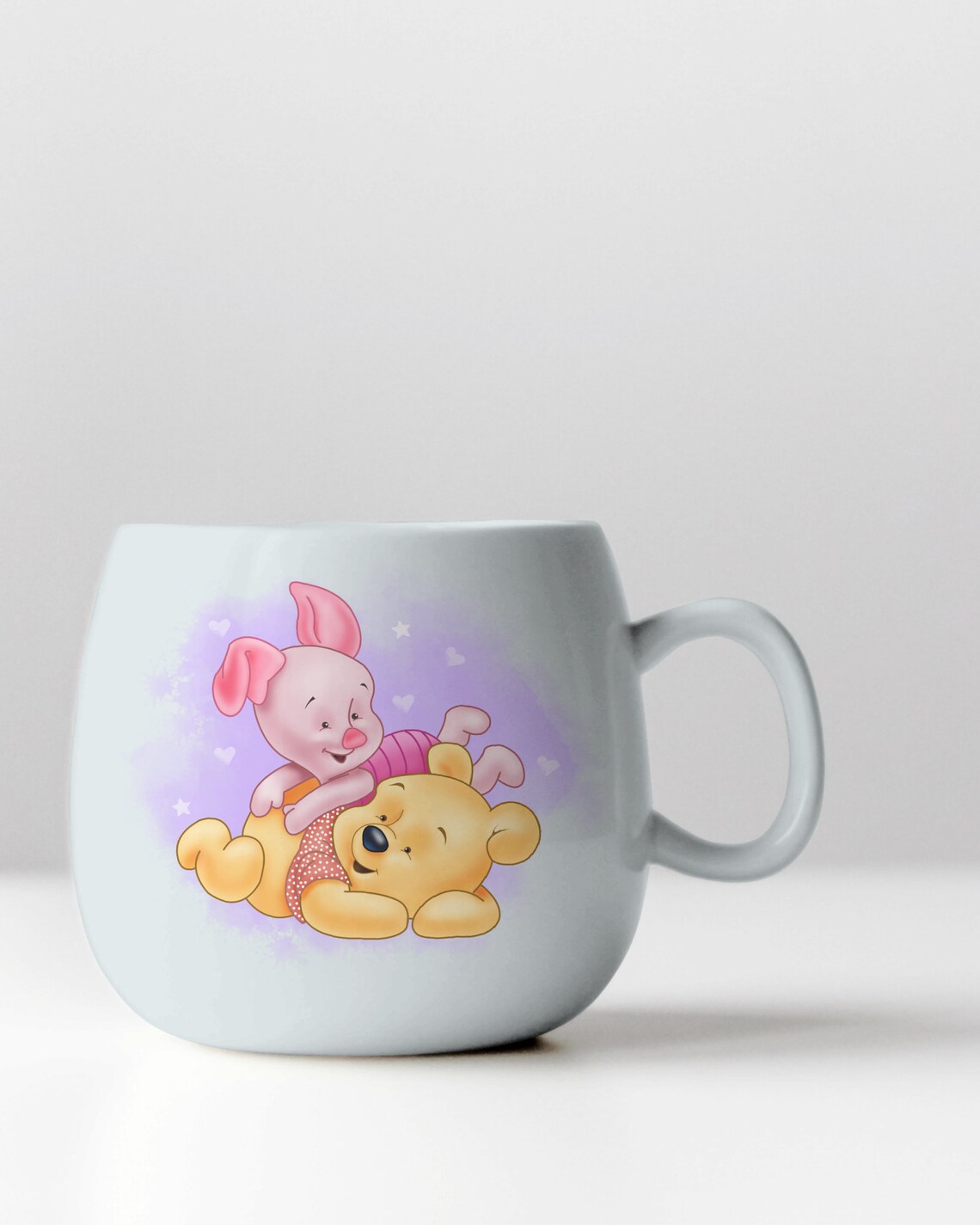 Baby Winnie the Pooh Png Design, Watercolor Background, Baby Pooh and ...