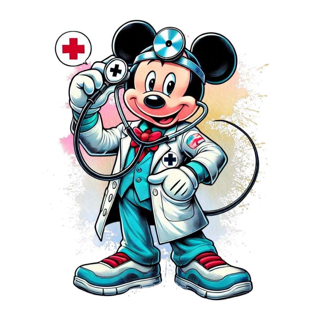 Doctor Mickey Mouse, Mickey Mouse Png Clipart, Mickey Mouse Doctor ...