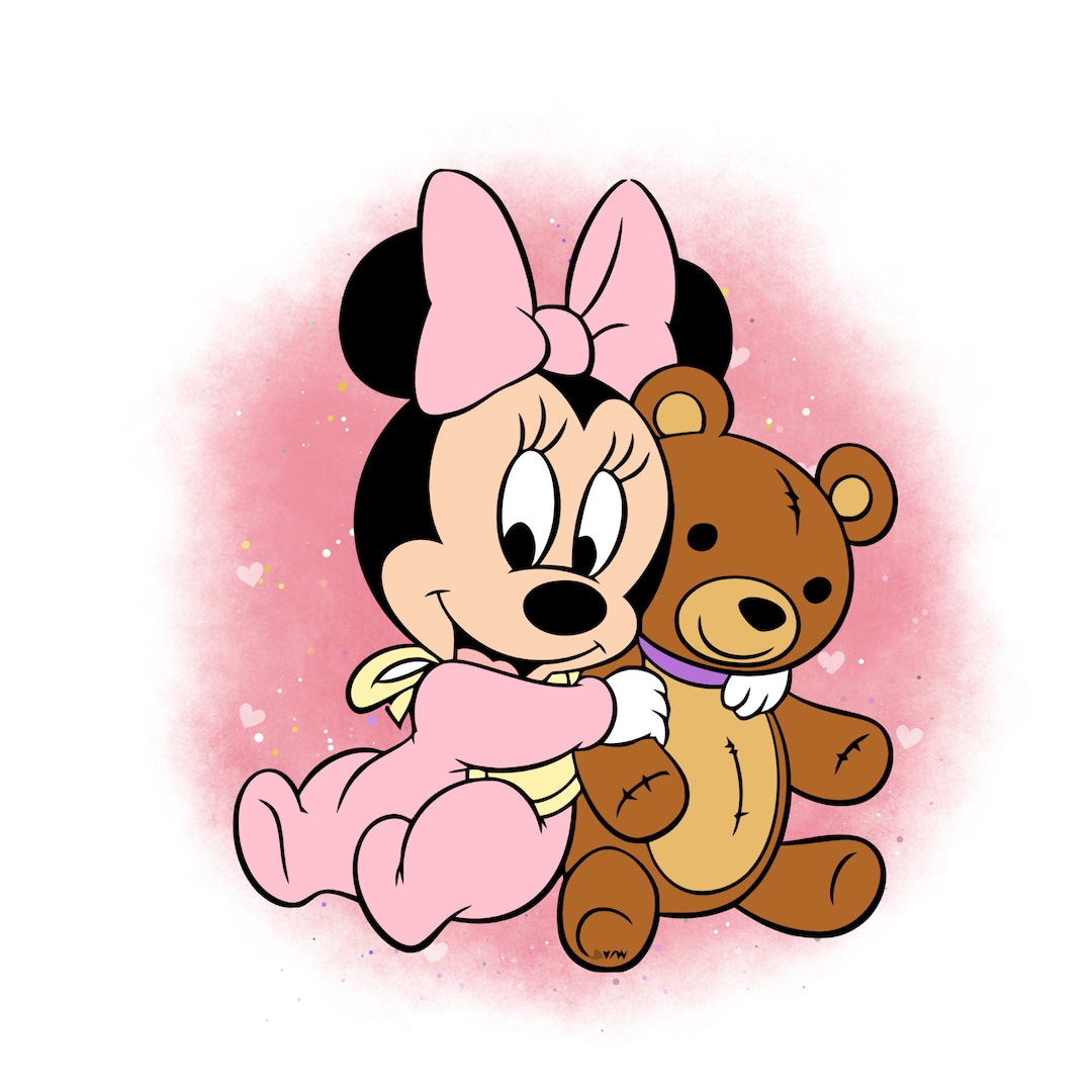 Baby Minnie Mouse Png Clipart, Baby Minnie, Minnie Birthday, Baby ...