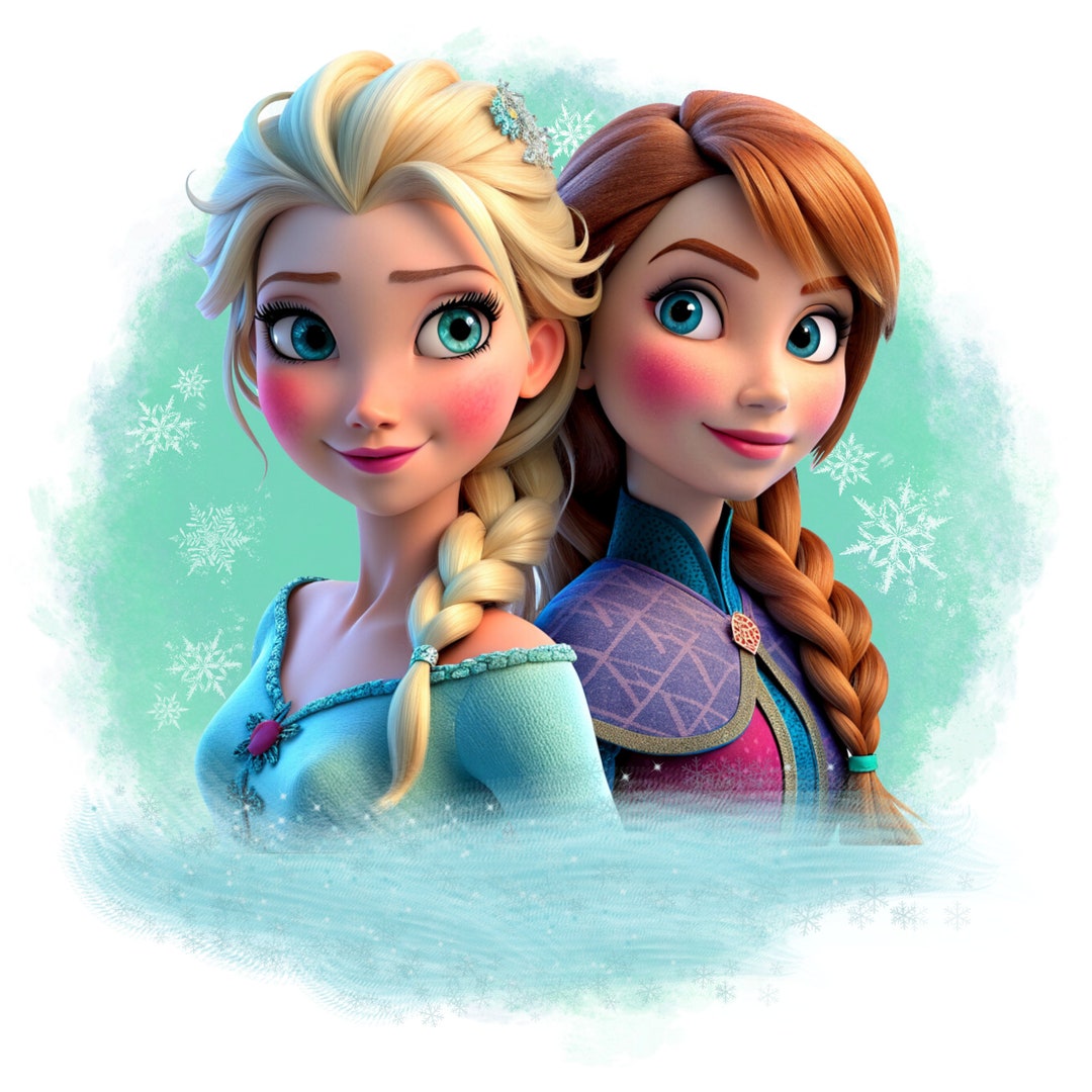 Frozen Elsa and Anna Watercolor Background, Princess Elsa Png Clipart ...