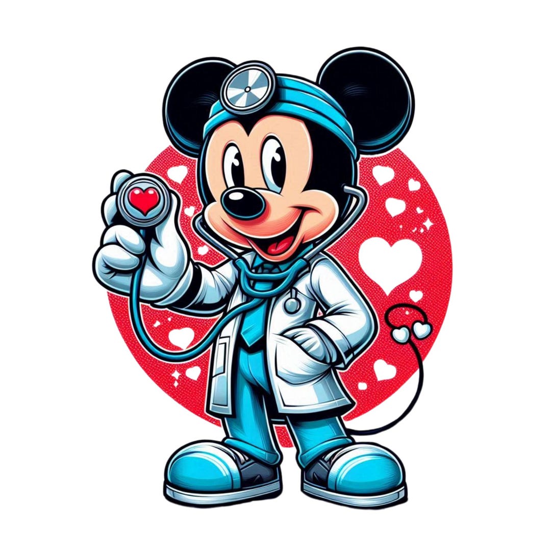 Mickey Mouse Png Clipart, Mickey Mouse Doctor Design, Mickey Mouse Love ...