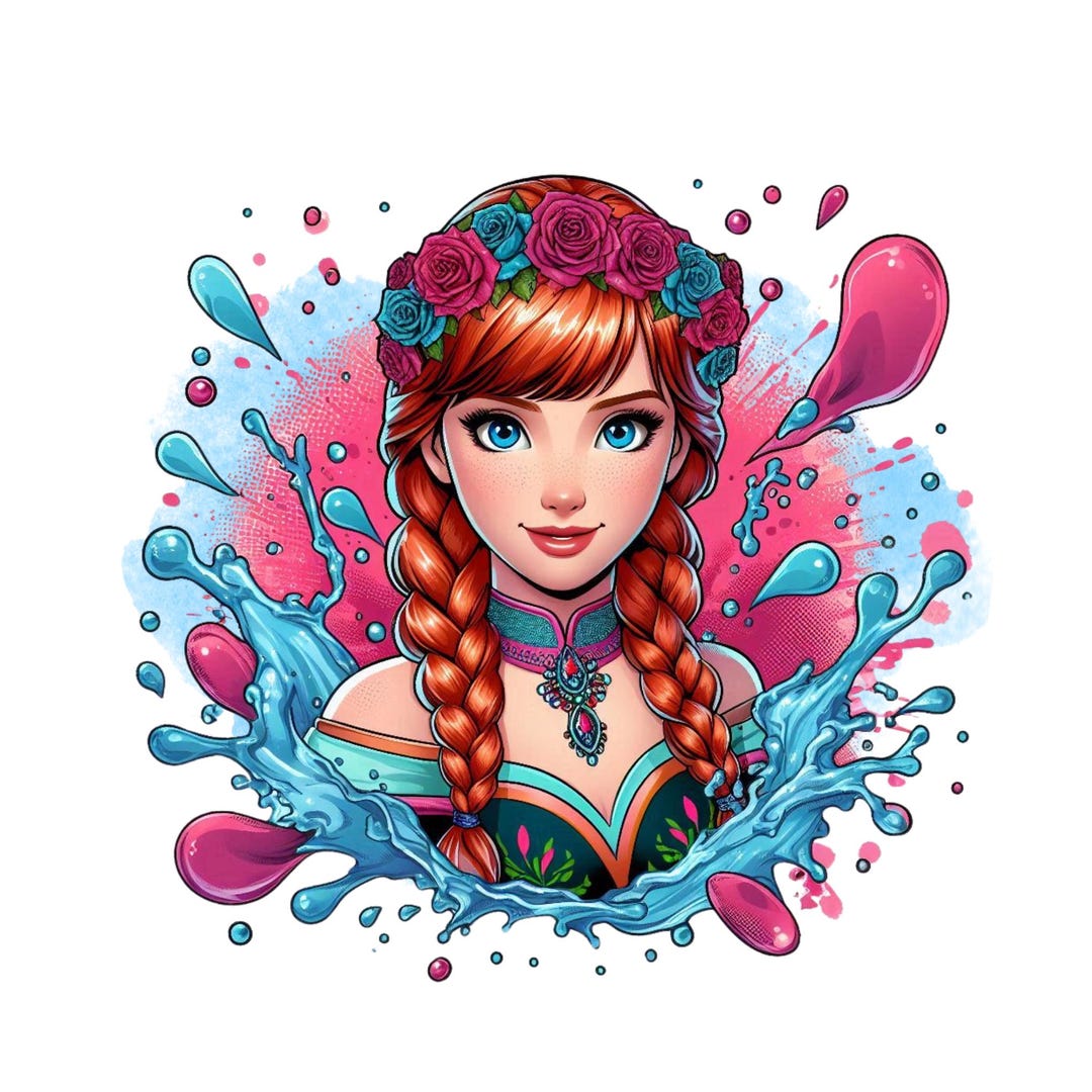 Princess Anna Png Clipart, Princess Anna Splash, Frozen Princess ...