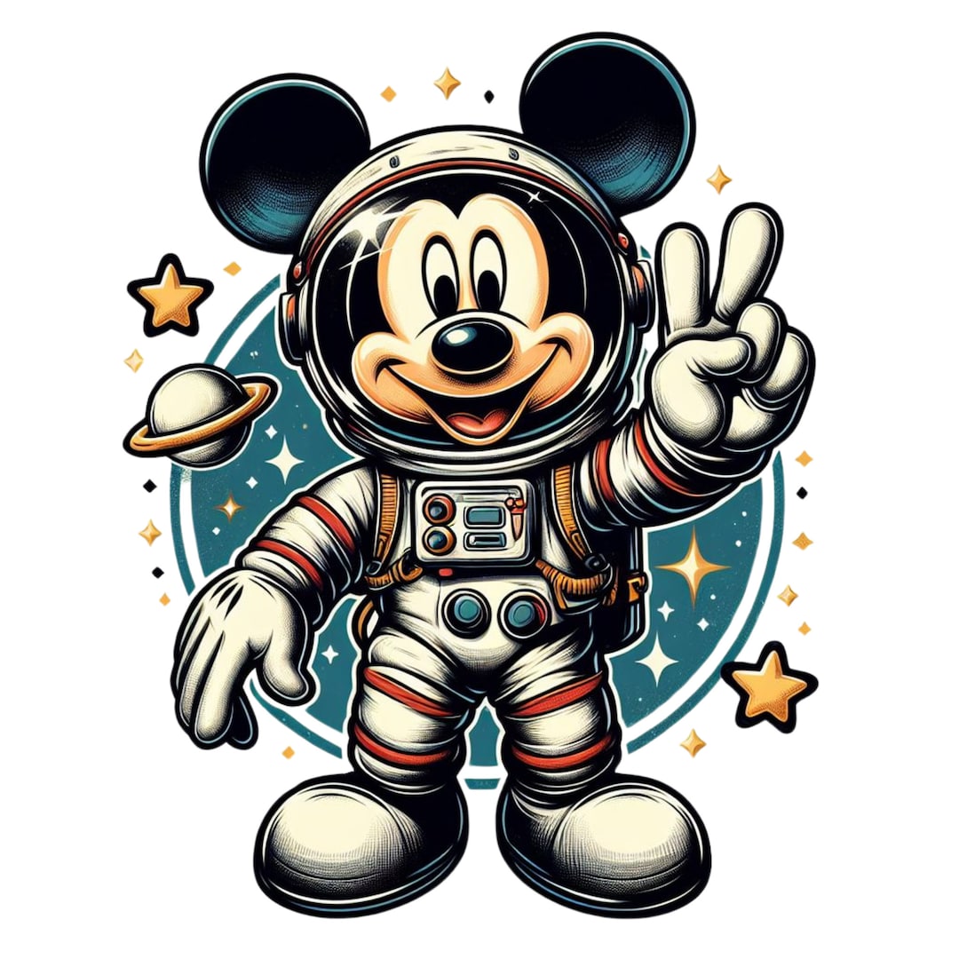 Mickey Mouse Astronaut Design, Mickey Mouse Png Clipart, Cute Mickey ...