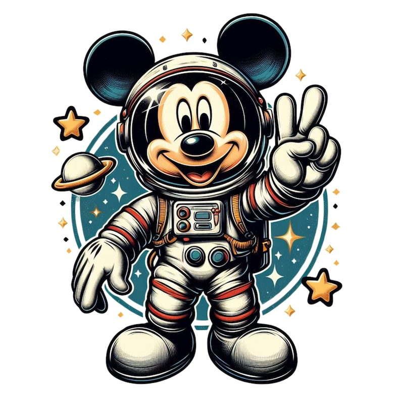 Mickey Mouse Astronaut Design, Mickey Mouse Png Clipart, Cute Mickey ...
