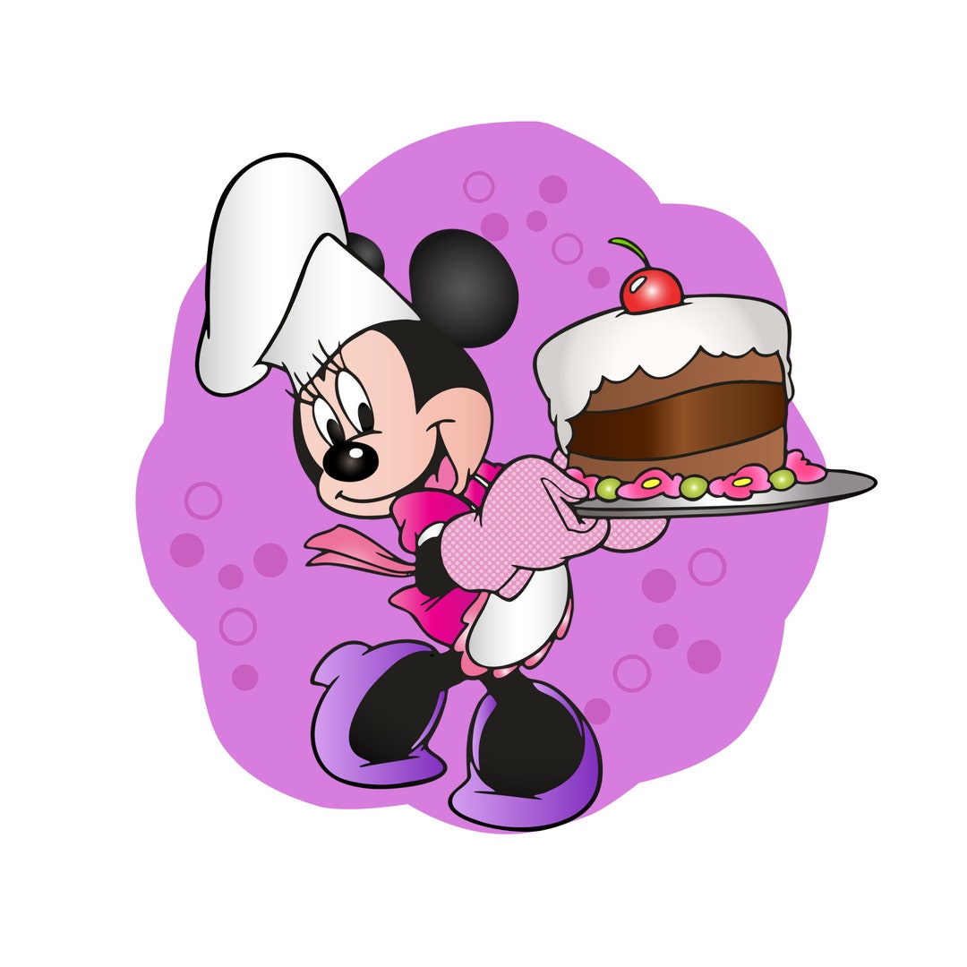 Minnie Mouse Png Clip Art, Minnie Mouse Chef, Minnie Mouse Design ...