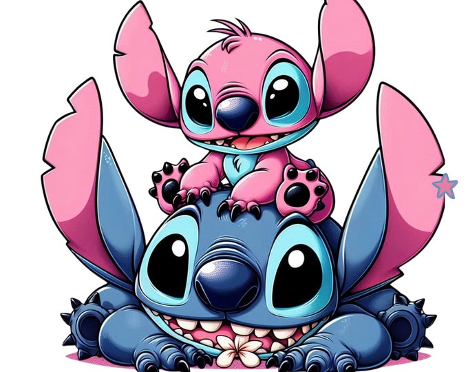 Stitch and Angel Png Clipart, Stitch Dancer, Lilo and Stitch Characters ...