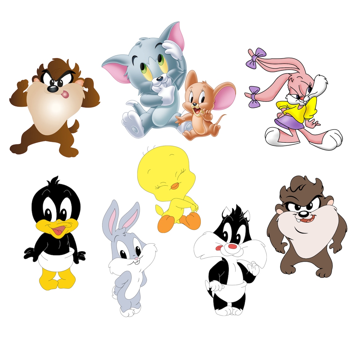 Baby Toons Characters Png Clipart, Baby Toons Png, Baby Tas, Baby Bugs ...