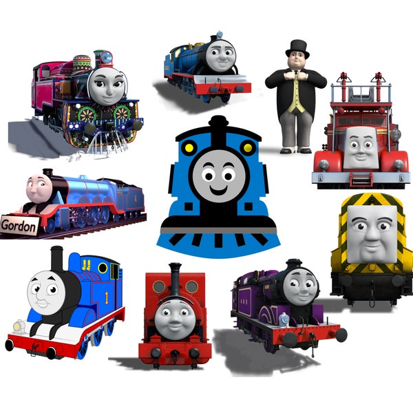 Thomas the Train Png - Etsy