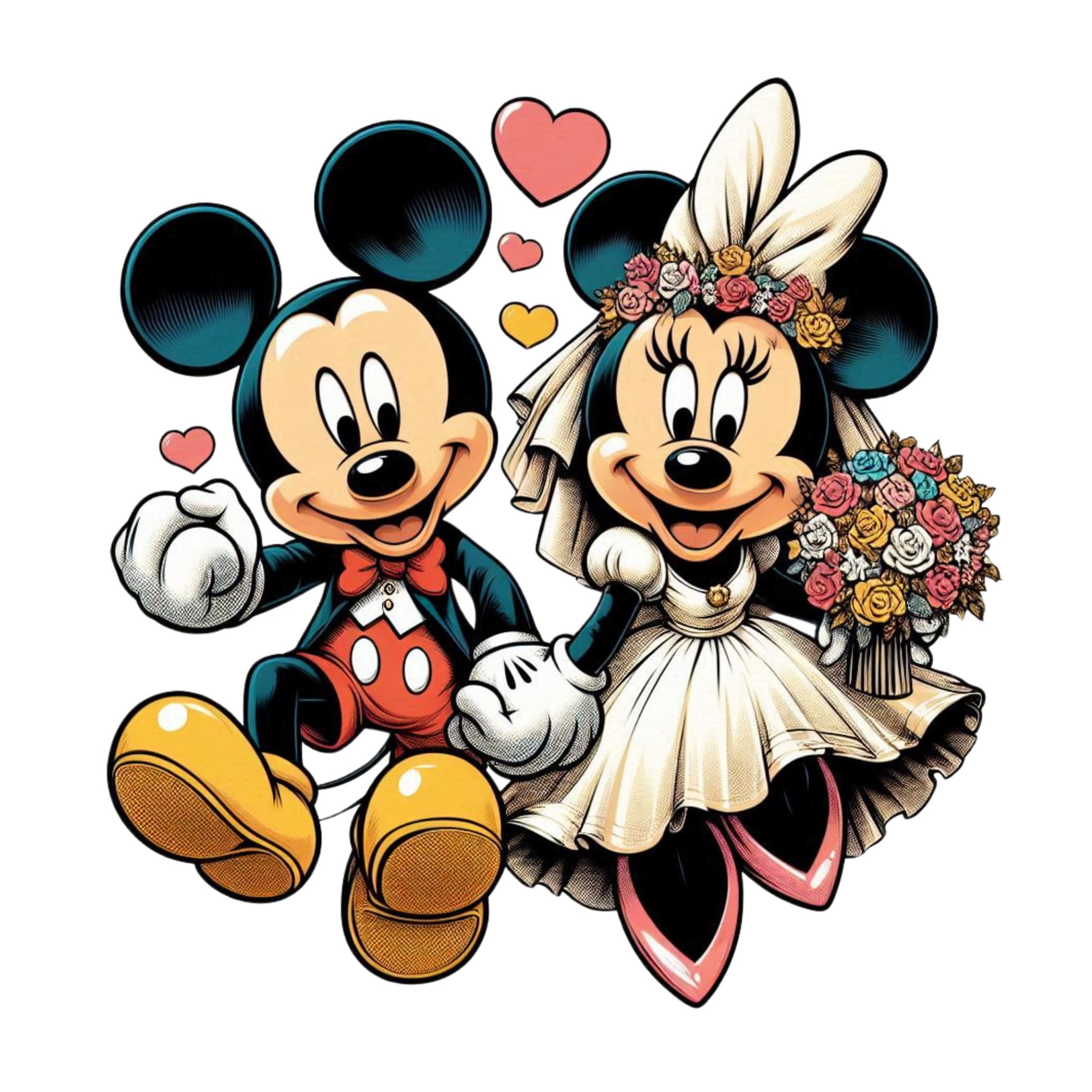 Mickey and minnie wedding clipart 60 photos - Vianawedding.com