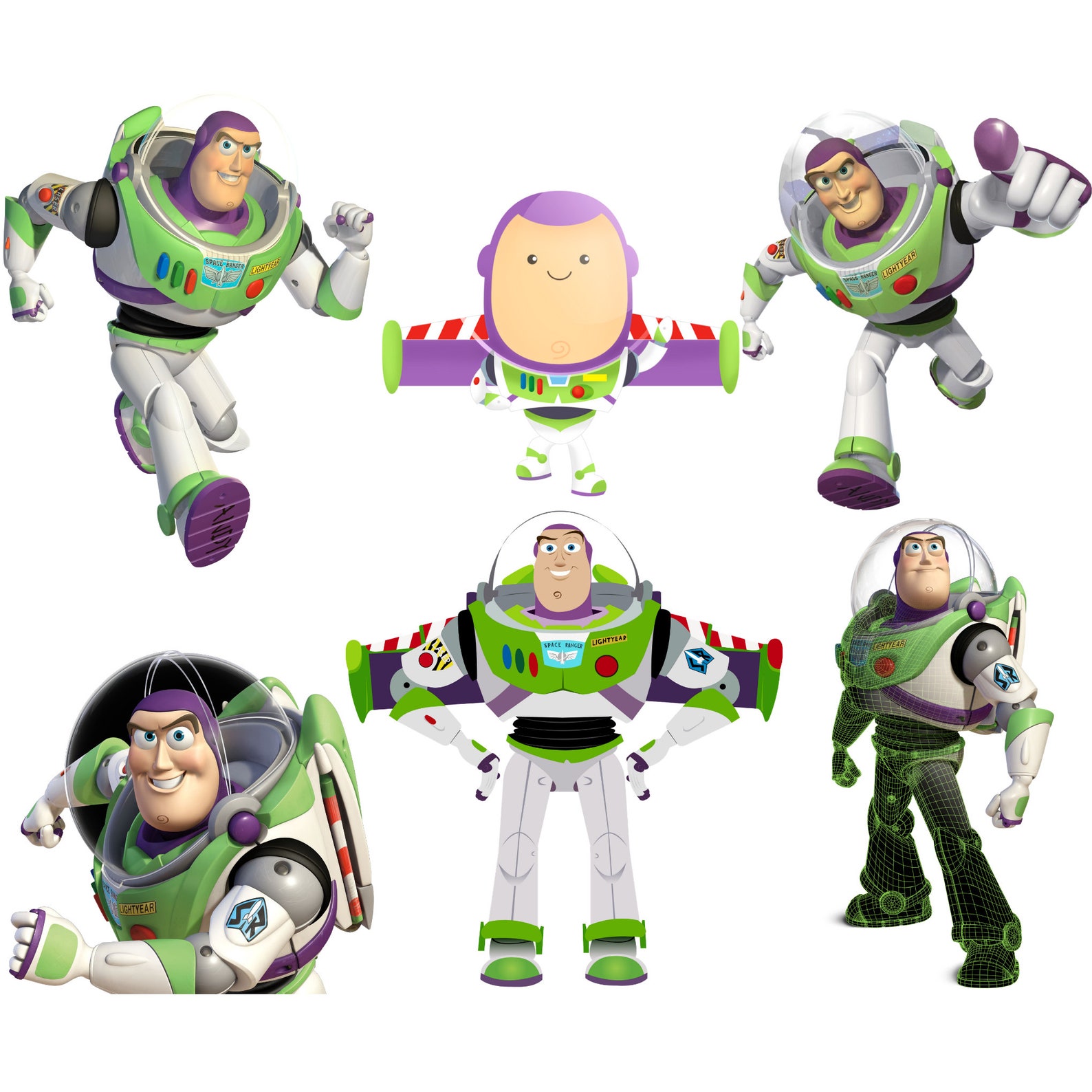 Buzz Lightyear Png Bundle, Buzz Lightyear Png Clipart, Toy Story ...