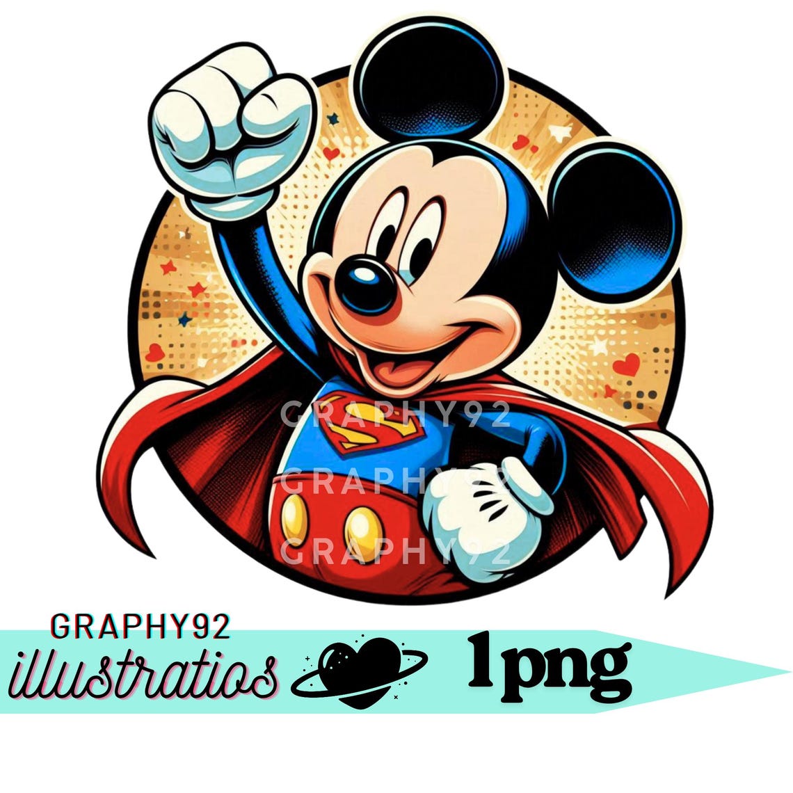 Mickey Mouse Super Hero, Mickey Mouse Png Clipart, Hero Mickey Mouse ...