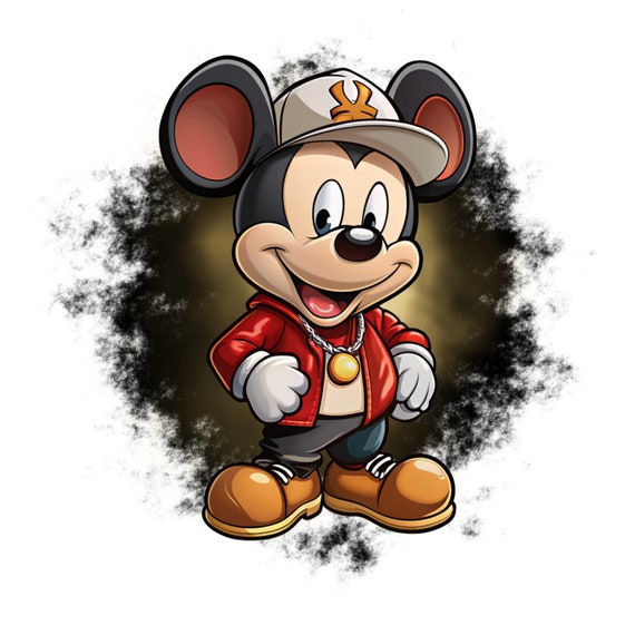 Drawings Of Mickey Mouse As A Gangster