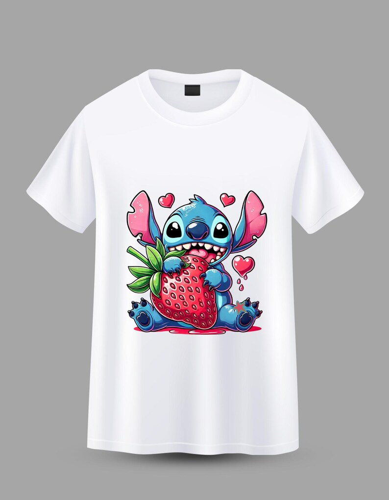 Stitch Png Clipart, Stitch Strawberry, Cute Stitch Image, Lilo and ...
