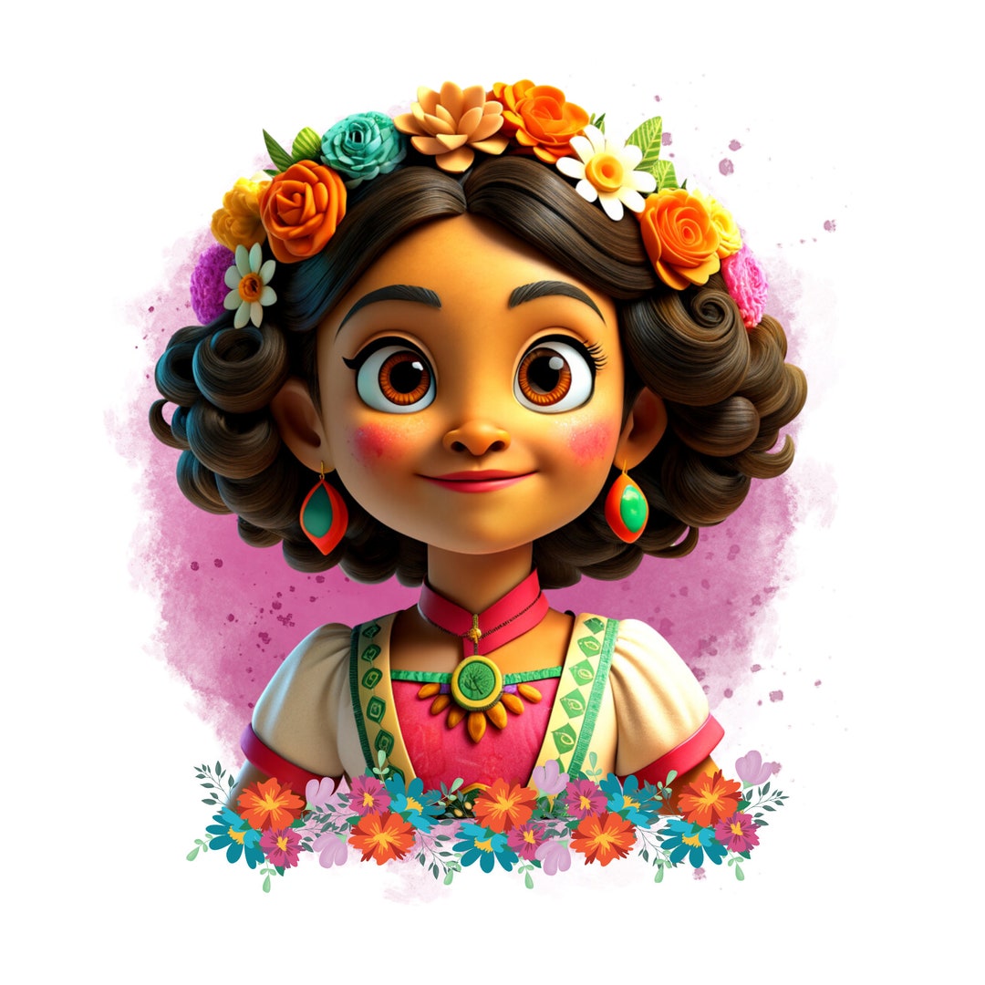 Encanto Watercolor Background, Mirabel Madrigal Png Clipart, Encanto ...