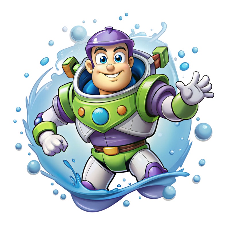 Buzz Lightyear Png Clipart, Buzz Lightyear Splash Design, Toy Story ...