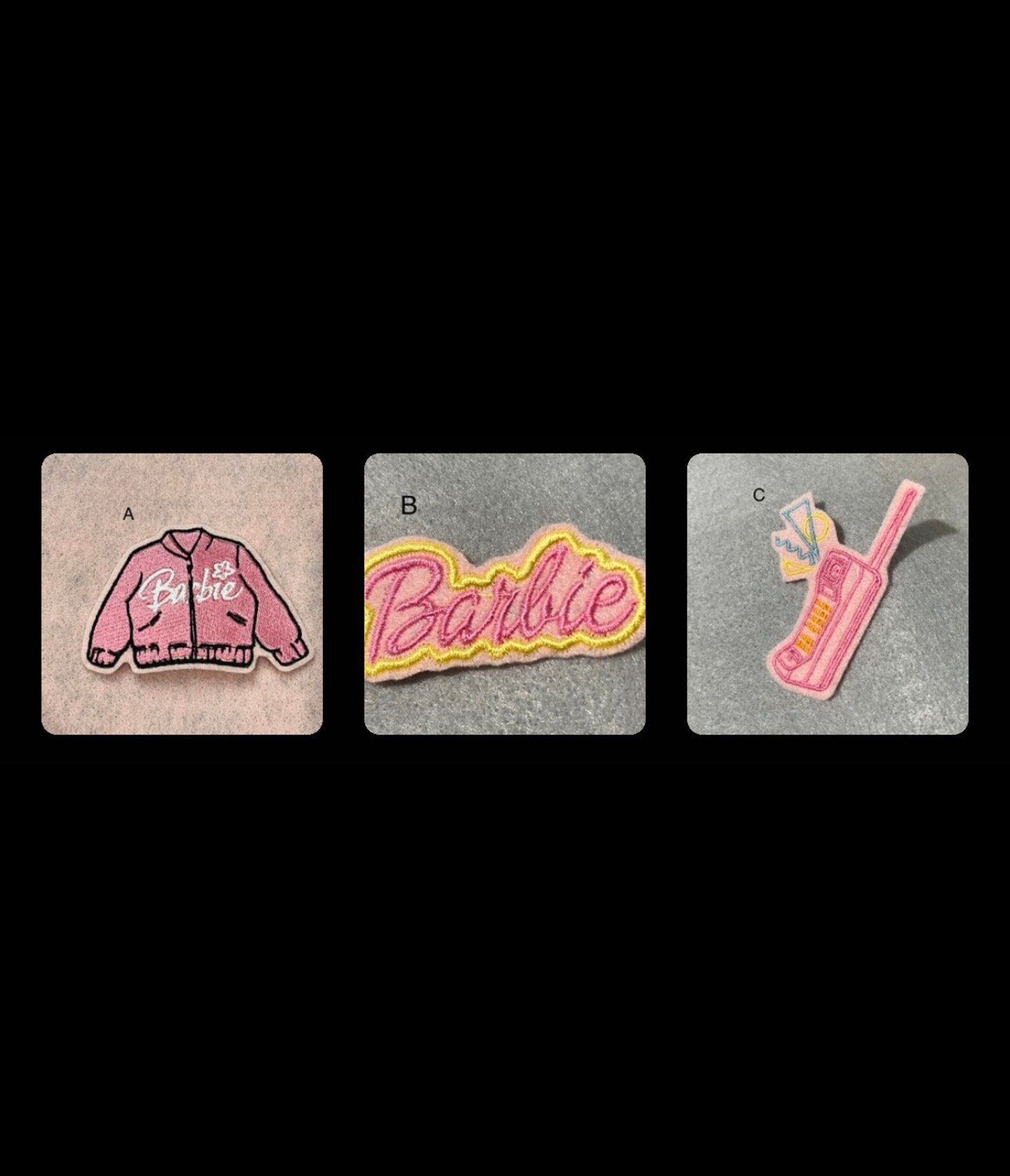 Embroidered Malibu Theme Barbie Inspired Iron on Patches - Etsy