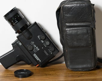 Canon Super 8 Auto Zoom 814 Video Film Camera With Case Monopod and Neckstrap - Etsy