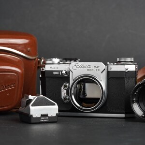 Edixa Reflex Mat Mod D SLR Film Camera With Schneider Xenar 50mm F2.8 ...
