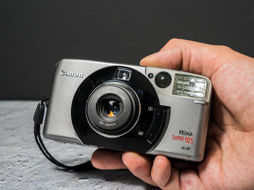 Canon Prima Super 105/sure Shot 105 Film Camera - Point and Shoot ...