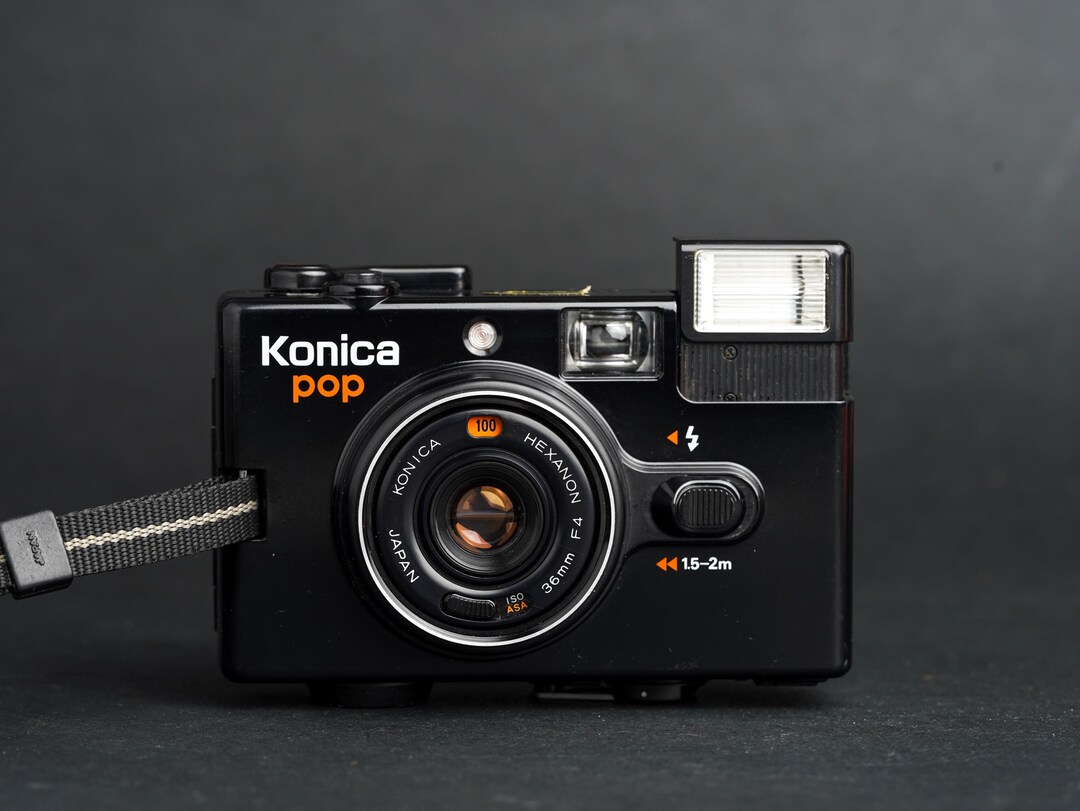 Konica Pop Film Camera - Point and Shoot - Fully Working and Tested ...
