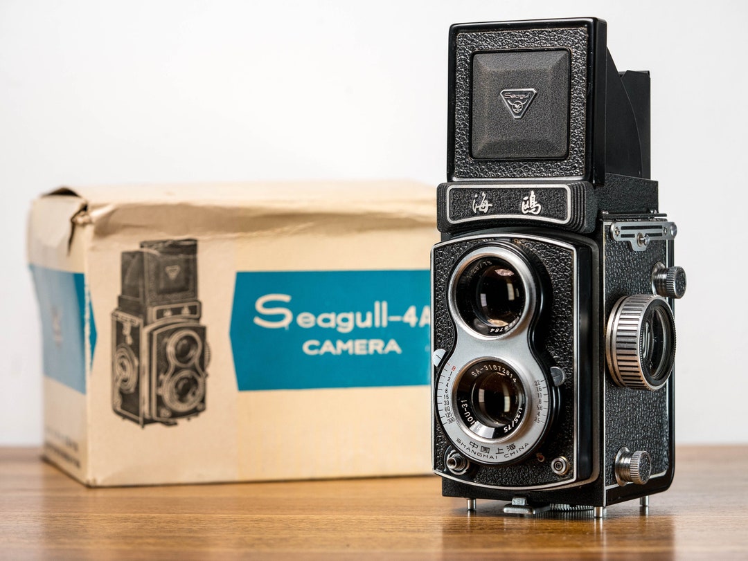 Seagull 4A TLR Medium Format Film Camera - 75mm F3.5 Lens - NOS - Mint ...